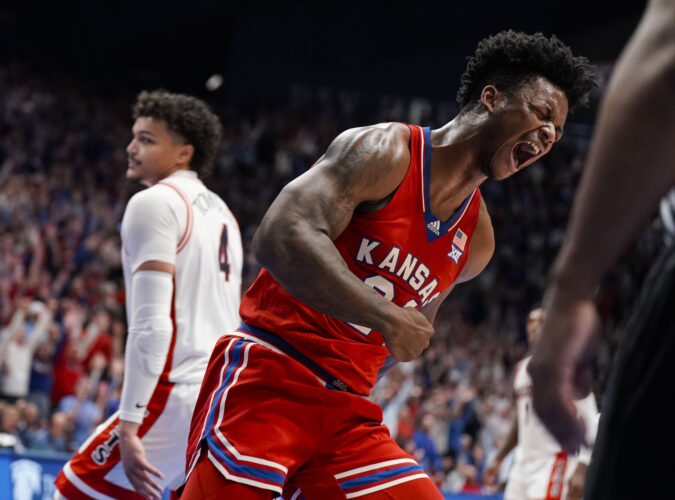 Photo Gallery: Jayhawks hold strong to beat Arizona on Senior Night ...